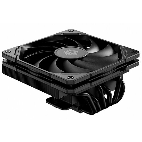 Кулер для процессора ID-COOLING IS-67-XT BLACK LGA1700/1200/115X/AM5/AM4 низкопрофильный высота 67mm TDP 150W, PWM