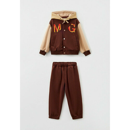 Комплект одежды MiaGia, размер 146/152, коричневый