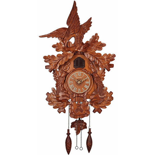 Настенные часы с кукушкой "Орел" 41,5х67х18см. арт. СQ-006 Columbus