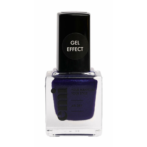 EMI Лак для ногтей с гель-эффектом ультрастойкий Ultra Strong Nail Polish Gel Effect, 9 мл, 156