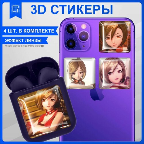 3D Наклейки на телефон Вокалоид Мейко