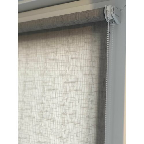 Рулонные шторы, Крис серый, 50x170 см