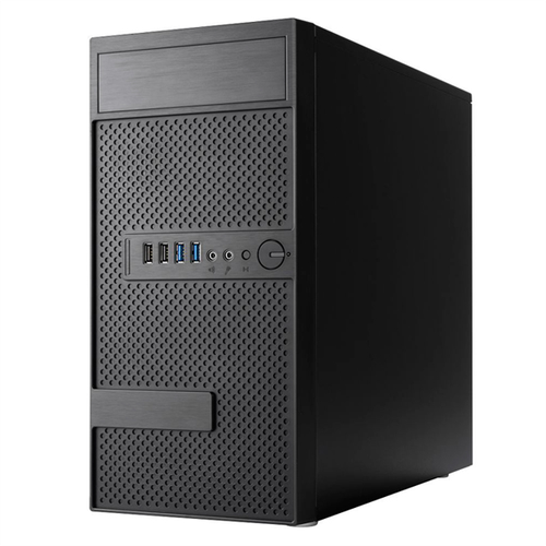 IN WIN Корпус Mini Tower InWin EFS063 Black ______ U3*2+U2*2+A(HD) + front fan holder + Screwless+intrusion switch mATX (без блока питания)