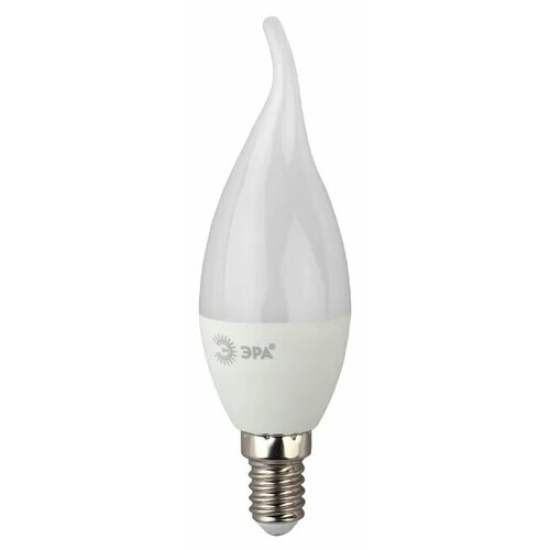 Лампа светодиодная LED 6вт E14 белый матовая свеча на ветру. 20077 NAVIGATOR