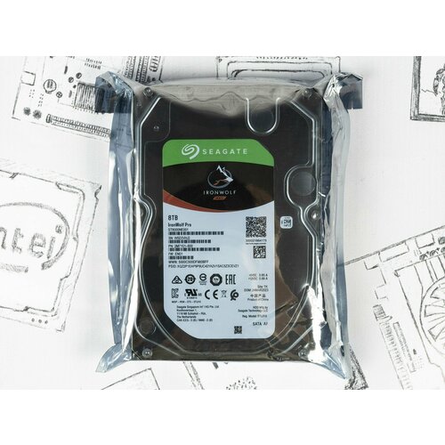 3.5" жесткий диск Seagate IronWolf 6Tb