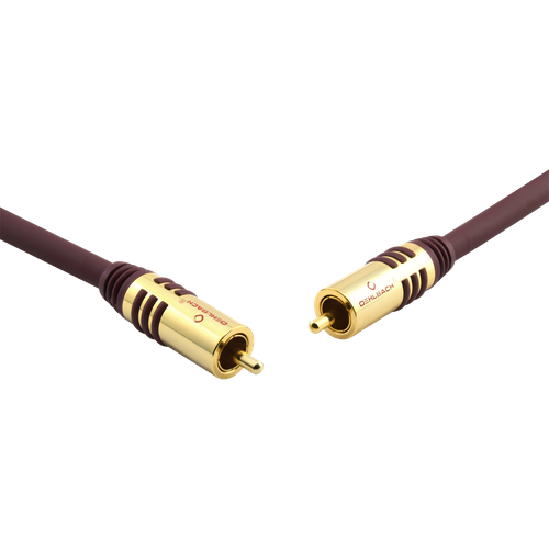 Oehlbach PERFORMANCE NF Sub-cable cinch/cinch, 2m mono red Сабвуферный кабель D1C20532