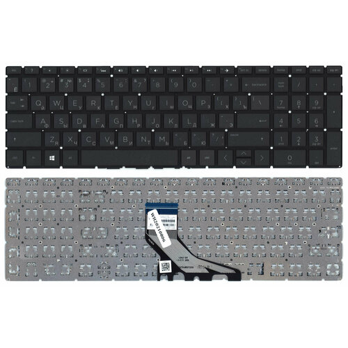 Клавиатура для ноутбука HP 15-dk0068wm черная