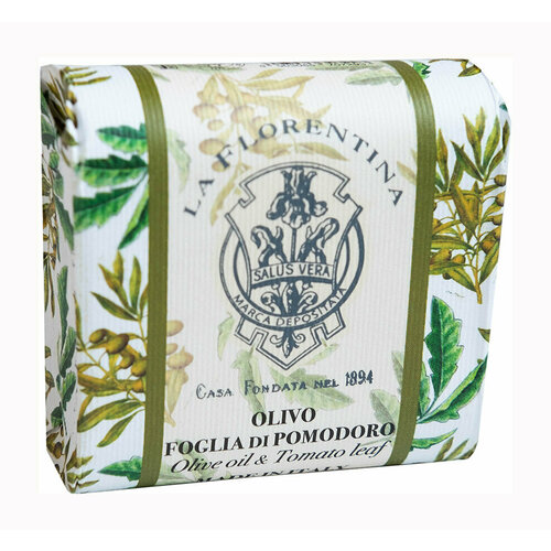 Мыло с экстрактами оливкового масла и листа томата La Florentina Soap Olive Oil and Tomato Leaf