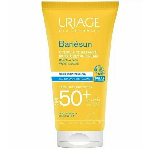 Урьяж Увлажняющий крем Moisturizing Cream SPF 50+, 50 мл (Uriage, Bariesun)