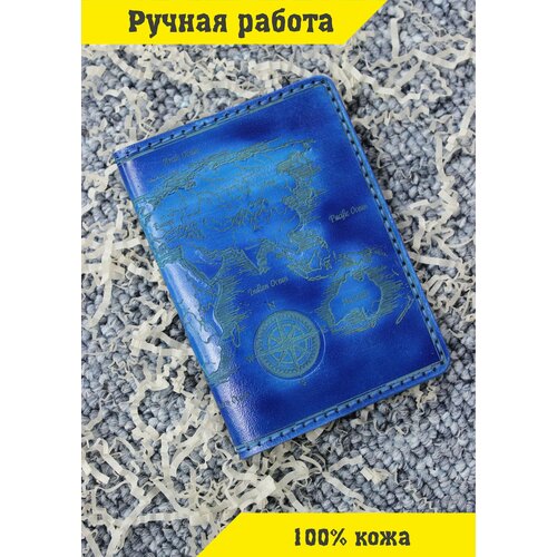 Обложка для паспорта  PC202340, синий