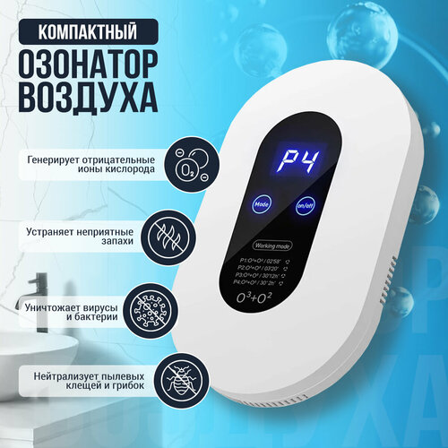 Озонатор ионизатор воздуха для дома / Воздухоочиститель бытовой для квартиры