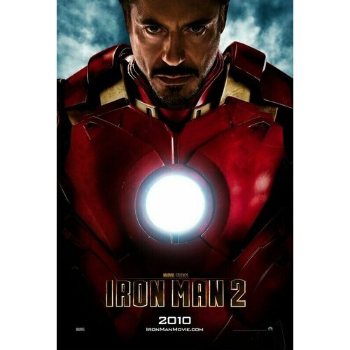 Плакат, постер на бумаге Железный человек 2 (Iron Man 2), Джон Фавро, Кеннет Брана. Размер 21 х 30 см