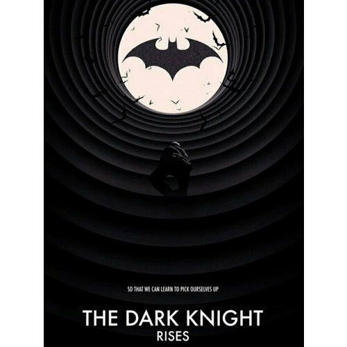 Плакат, постер на бумаге Batman /Бэтмен/искусство/арт/абстракция/творчество. Размер 21 на 30 см