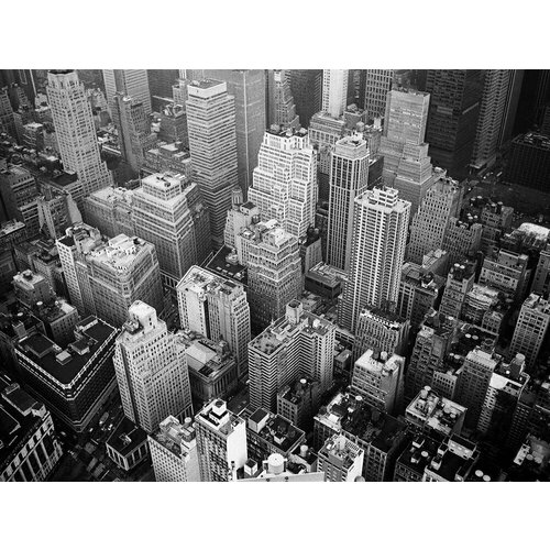 Плакат, постер на бумаге New York/Нью Йорк/черно-белый. Размер 60 х 84 см