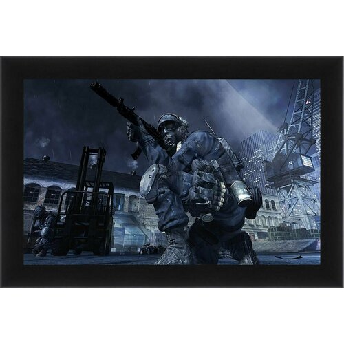 Плакат, постер на бумаге Call Of Duty. Размер 42х60 см