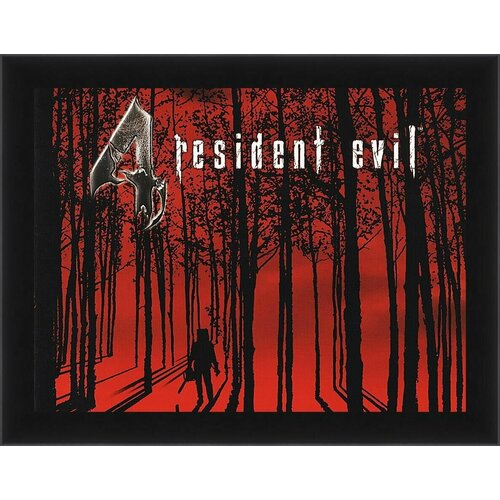 Плакат, постер на бумаге Resident Evil 4. Размер 21х30 см