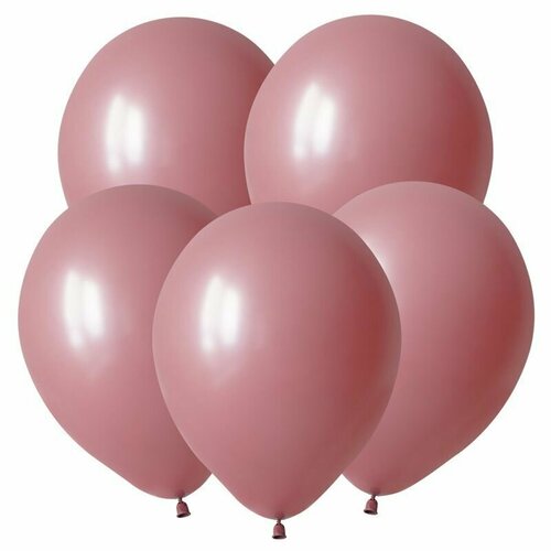Набор воздушных шаров Розовое дерево, Пастель / Retro Rosewood 18 дюймов (46 см), 25 штук, Веселуха