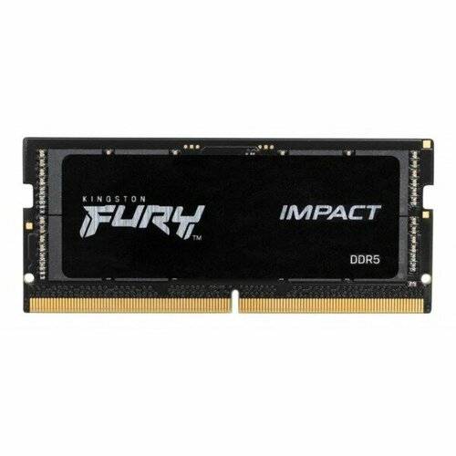 Модуль памяти Kingston DDR5 16GB 5600MT/s CL40 SODIMM FURY Impact PnP