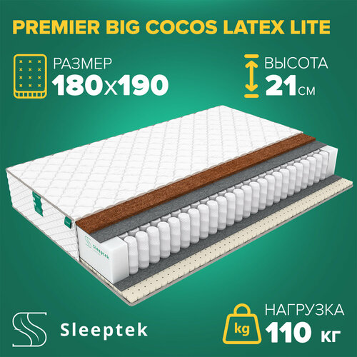 Матрас Sleeptek PremierBIG Cocos Latex Lite 180х190