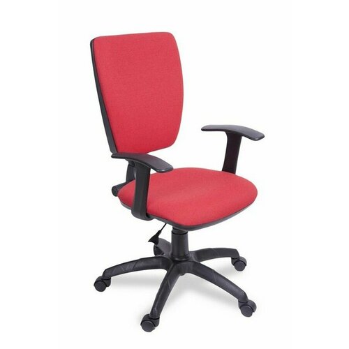 Компьютерное офисное кресло Мирэй Групп нота Т ПК, Ткань, Красное