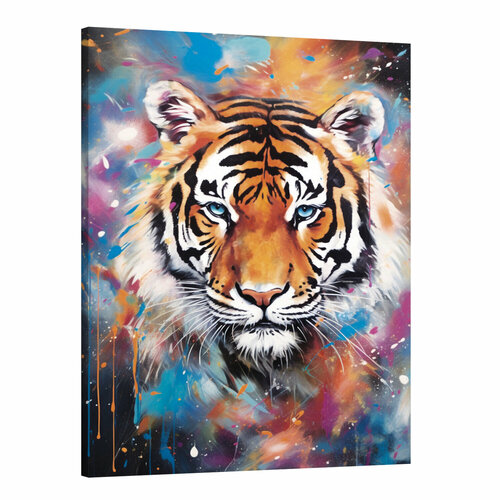 Интерьерная картина 50х70 "Магия тигра"