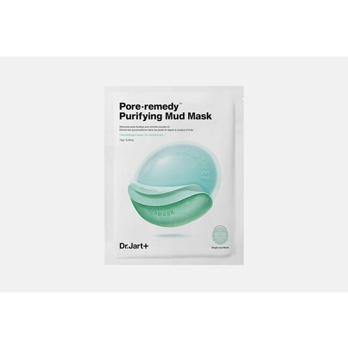 Обновляющая маска для лица с зеленой глиной pore remedy purifying mud mask