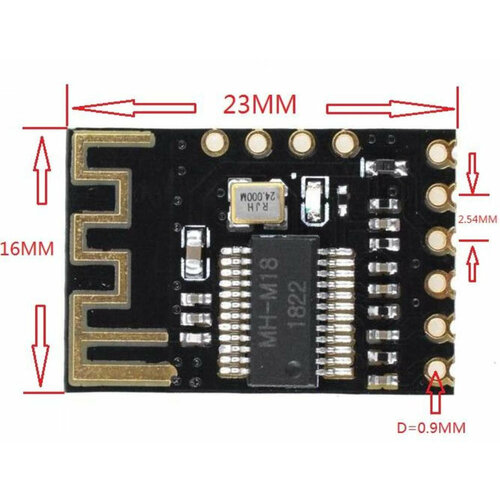 MH-M18 плата MP3 декодера Bluetooth 4.2