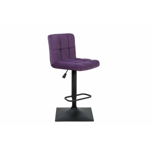 Стул барный ecoline Курт WX-2320 цвет сиденья фиолетовый, цвет основания черный