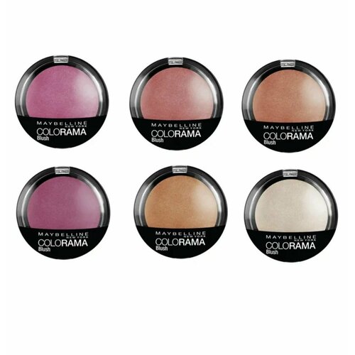 Maybelline Colorama Blush румяна оттенок 601 Естественный блеск