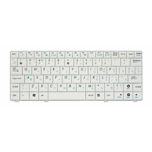 Клавиатура для ноутбука Asus 04GOA091KUS10-1 белая