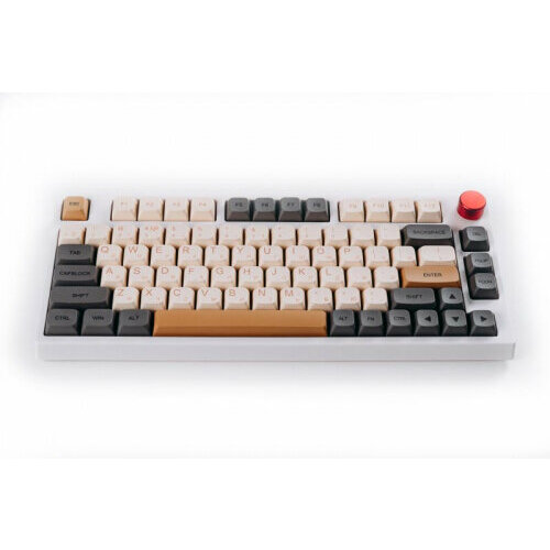 Клавиатура беспроводная/проводная Epomaker TH80 Pro Keyboard (Budgerigar White Dawn)