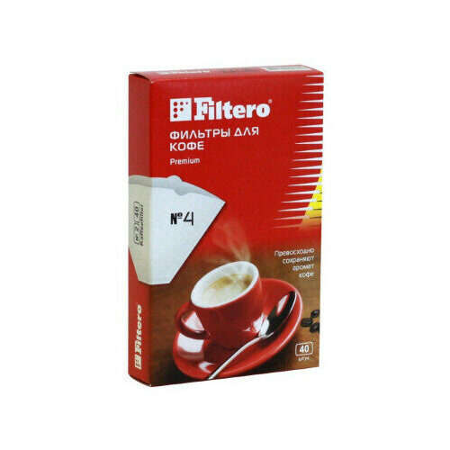 Фильтр для кофе Filtero №4/40