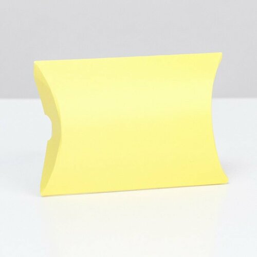 UPAK LAND Коробка складная, подушка, жёлтая, 11 х 8 х 2 см,