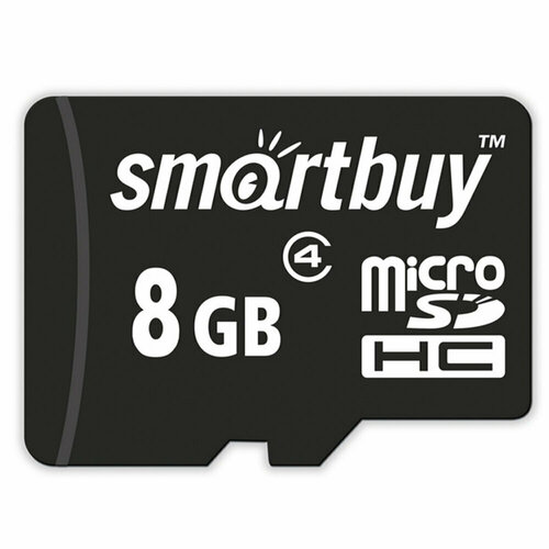 Карта памяти SmartBuy microSDHC Class 4 8GB