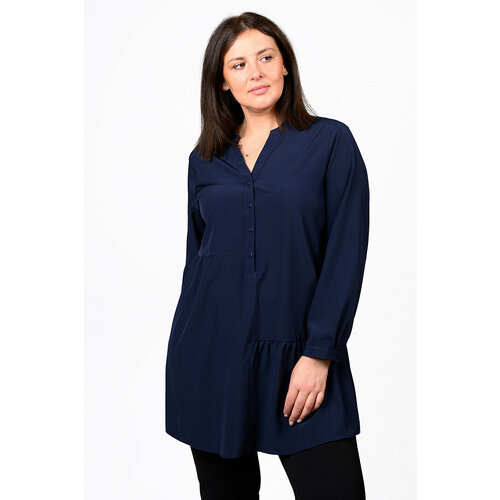 Блуза  SVESTA, размер 54, синий