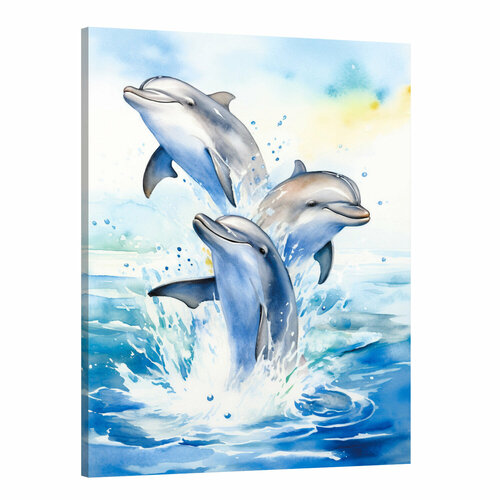 Интерьерная картина 50х70 "Морская свобода"