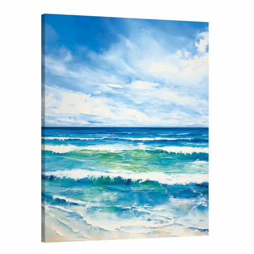 Интерьерная картина 50х70 "Океанская даль"
