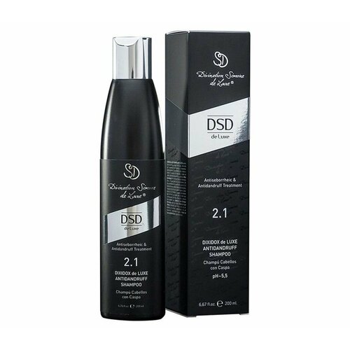 DSD de Luxe Шампунь против перхоти Dixidox de Luxe Antidandruff Shampoo 2.1, 200 мл