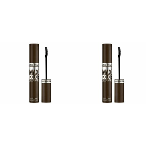 Belor Design Тушь для ресниц объем Maxi Color шоколад,12,3 г,2 шт