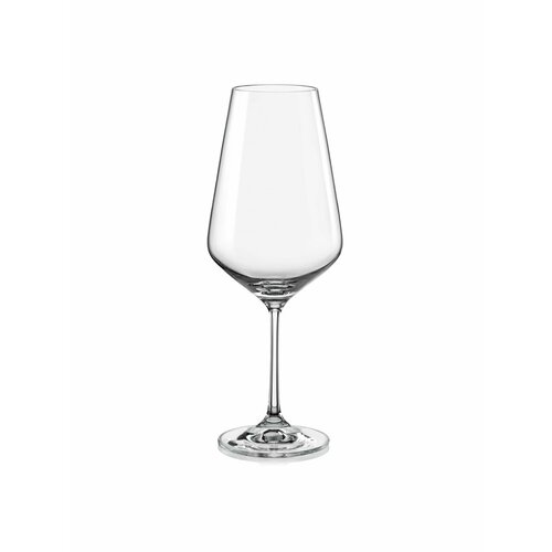 Бокалы для вина Crystalex Сандра 6 шт стеклянные 250 мл