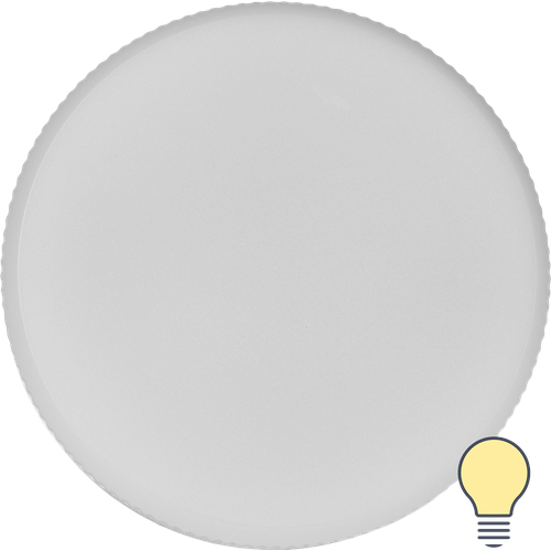 Лампа светодиодная Osram GX53 230 В 10 Вт спот прозрачная 1000 лм теплый белый свет