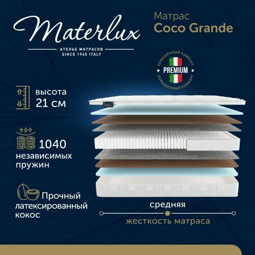 Матрас Materlux Coco Grande 110x200