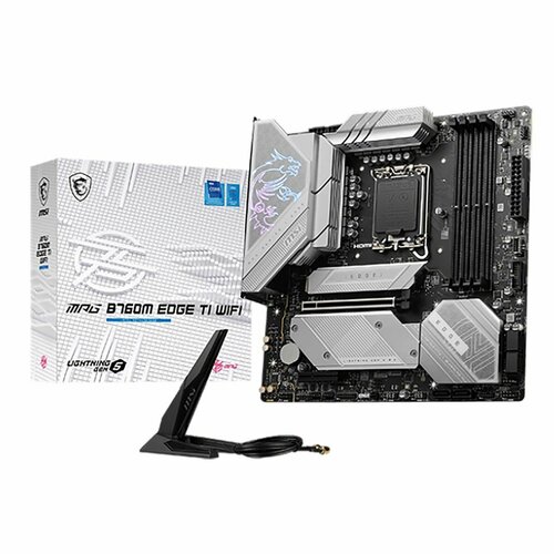 Материнская плата MSI MPG B760M EDGE TI WIFI, LGA1700, B760, Micro ATX