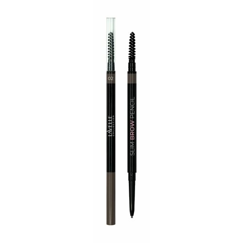 LAVELLE COLLECTION Карандаш для бровей автоматический Slim Brow Pencil, 02 коричневый