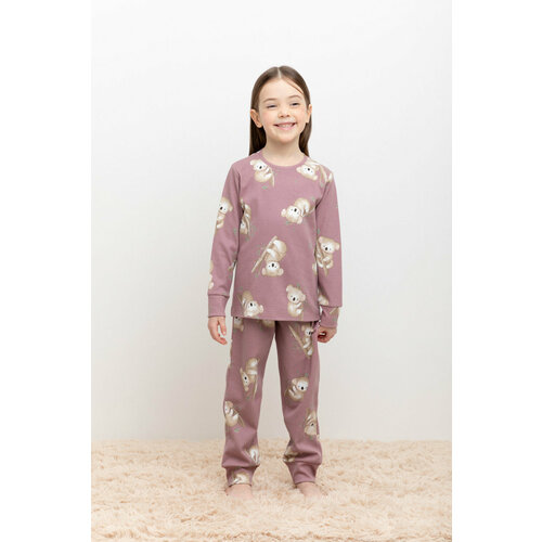 Пижама  crockid, размер 60/116, розовый