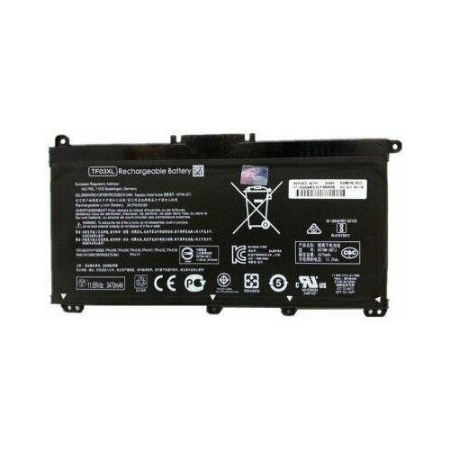 Аккумулятор для ноутбука HP Pavilion 14-bf/14-bk/15-cc/15-cd/15-ck/x360 14-cd 3470мАч 11.6 V HP 920070-855-SP