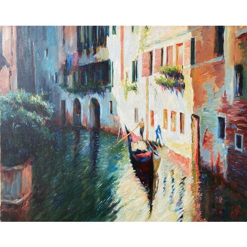 Картина "Венеция", 40х50 см, холст, масло, авторская работа
