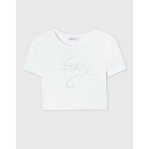 Футболка Gloria Jeans, размер XS (38-40), белый