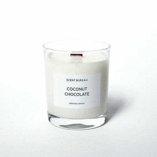 Scent Bureau «Coconut Chocolate/Кокос и шоколад», ароматическая свеча 190 мл