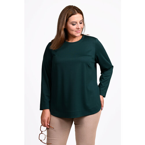 Блуза  SVESTA, размер 58, зеленый
